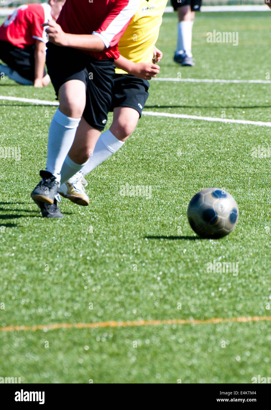 Picture of a football scene Stock Photo - Alamy