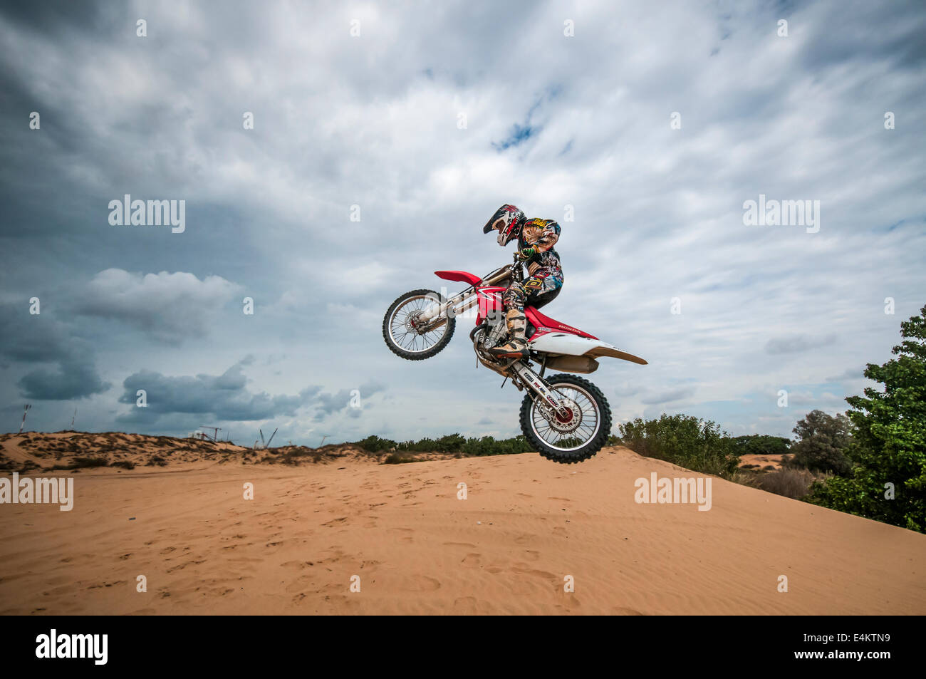 Cross country motorbike race Stock Photo - Alamy