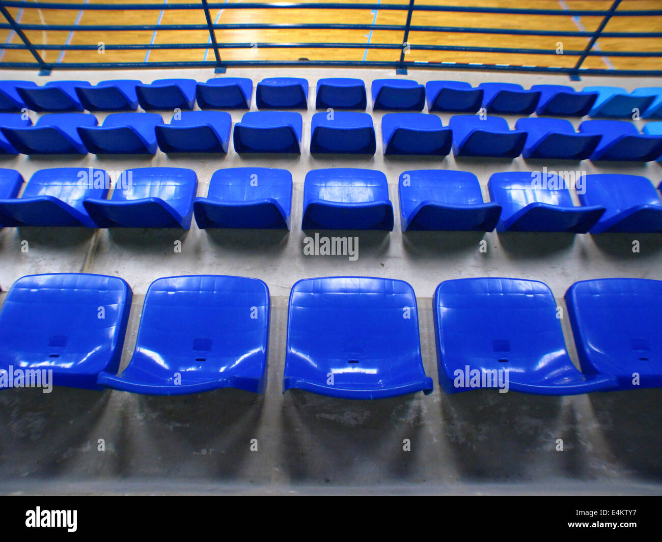 Picture of a row of seats Stock Photo - Alamy
