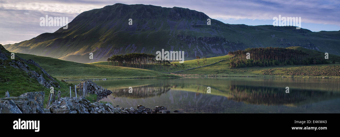 Panorama landscape stunning sunrise over lake in mountain range Stock ... Panorama landscape stunning sunrise over lake in mountain range Stock ...