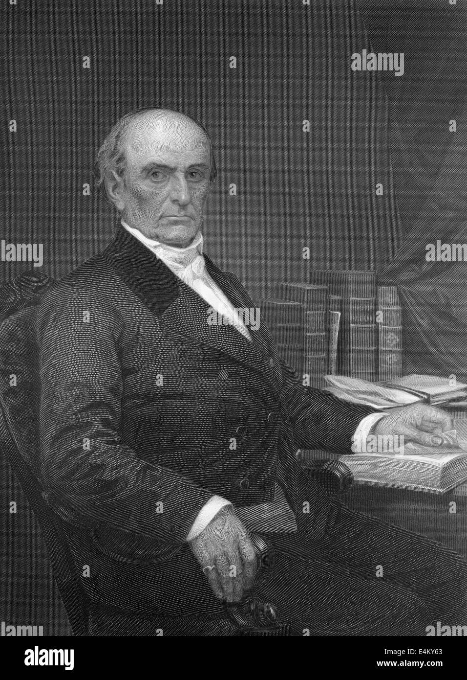 Daniel Webster, 1782 - 1852, a senator from Massachusetts Stock Photo ...