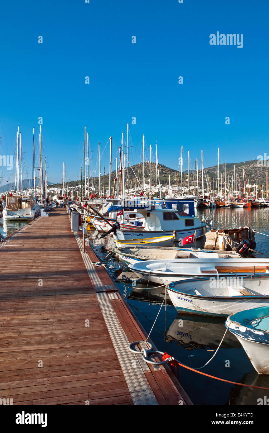 Bodrum town, Turkey Stock Photo - Alamy