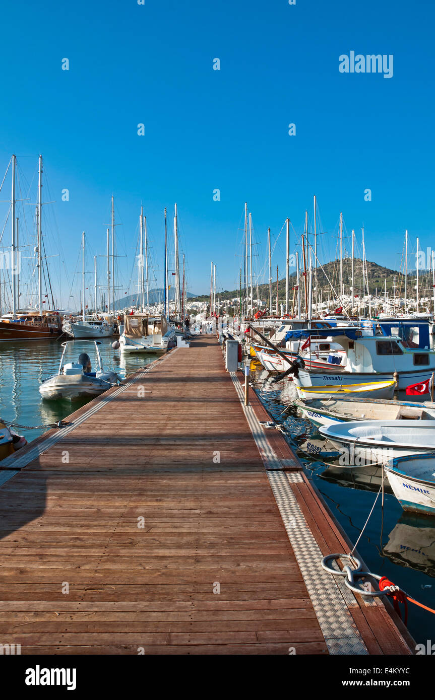 Bodrum town, Turkey Stock Photo - Alamy