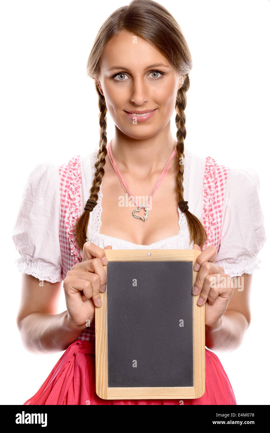 Bavarian woman in dirndl showing hi-res stock photography and images ...