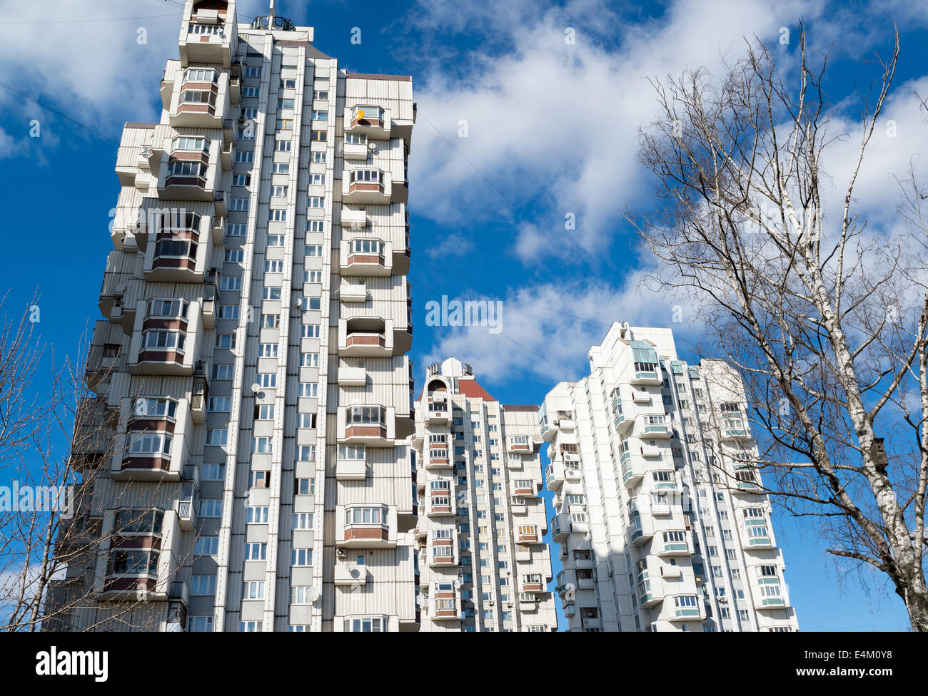 Modern high-rise residential buildings Stock Photo - Alamy