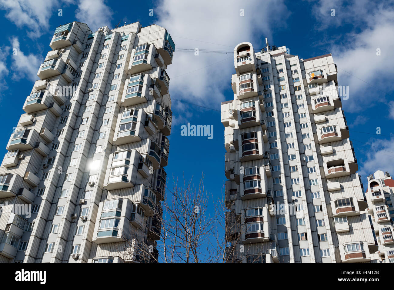Modern high-rise residential buildings Stock Photo - Alamy