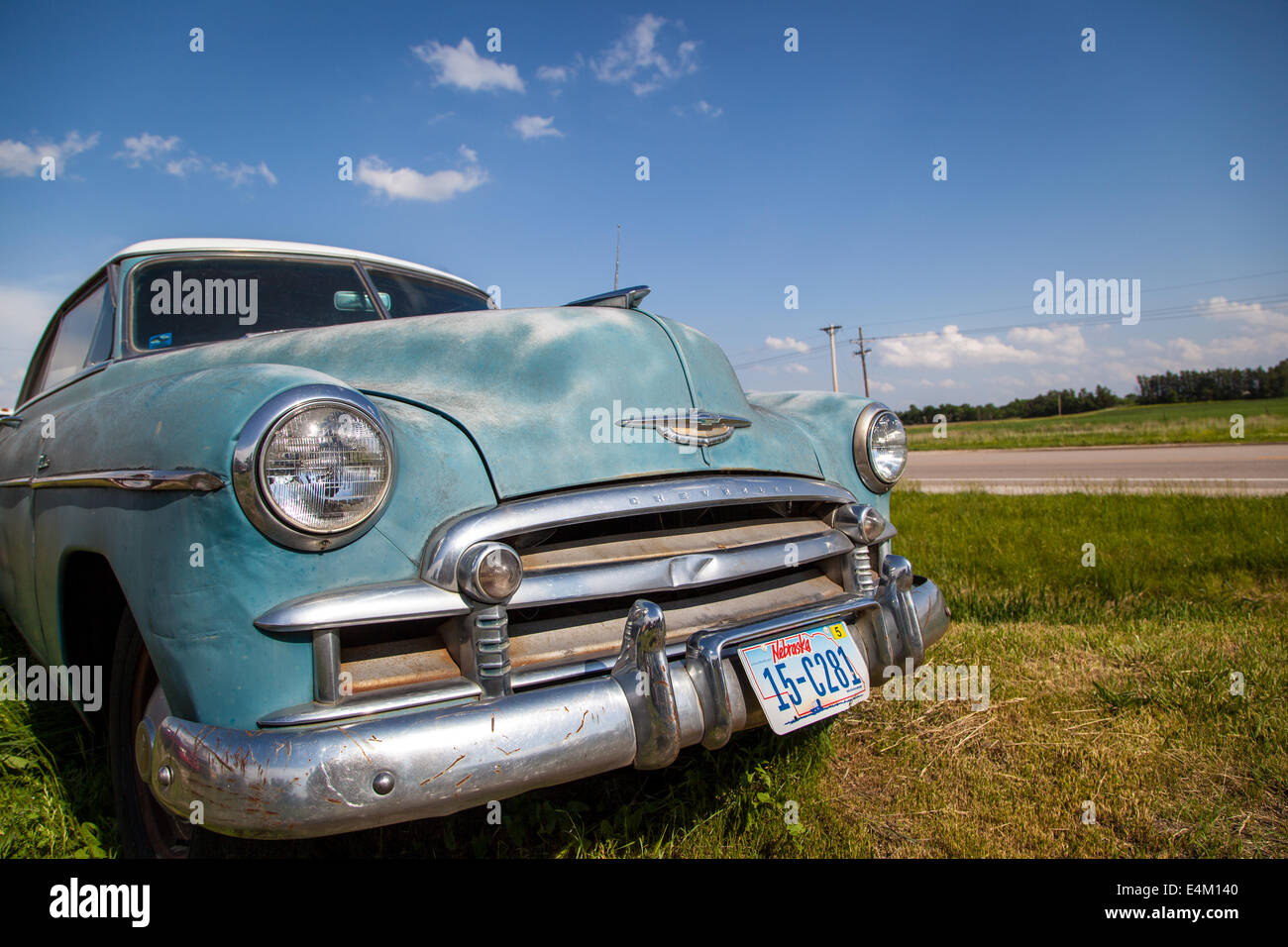 Old chevy car hi-res stock photography and images - Alamy