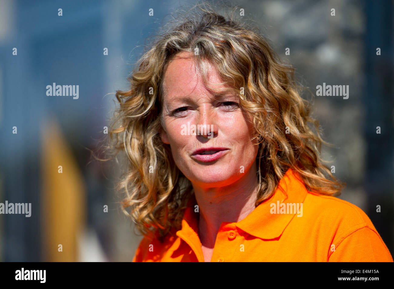 BBC wildlife and science TV presenter Kate Humble Stock Photo - Alamy