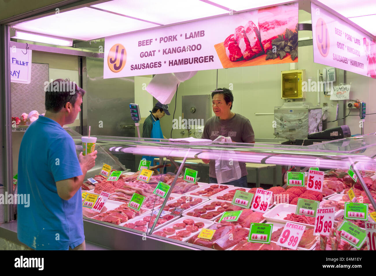 Melbourne Australia,Queen Victoria Market,vendor vendors stall stalls ...