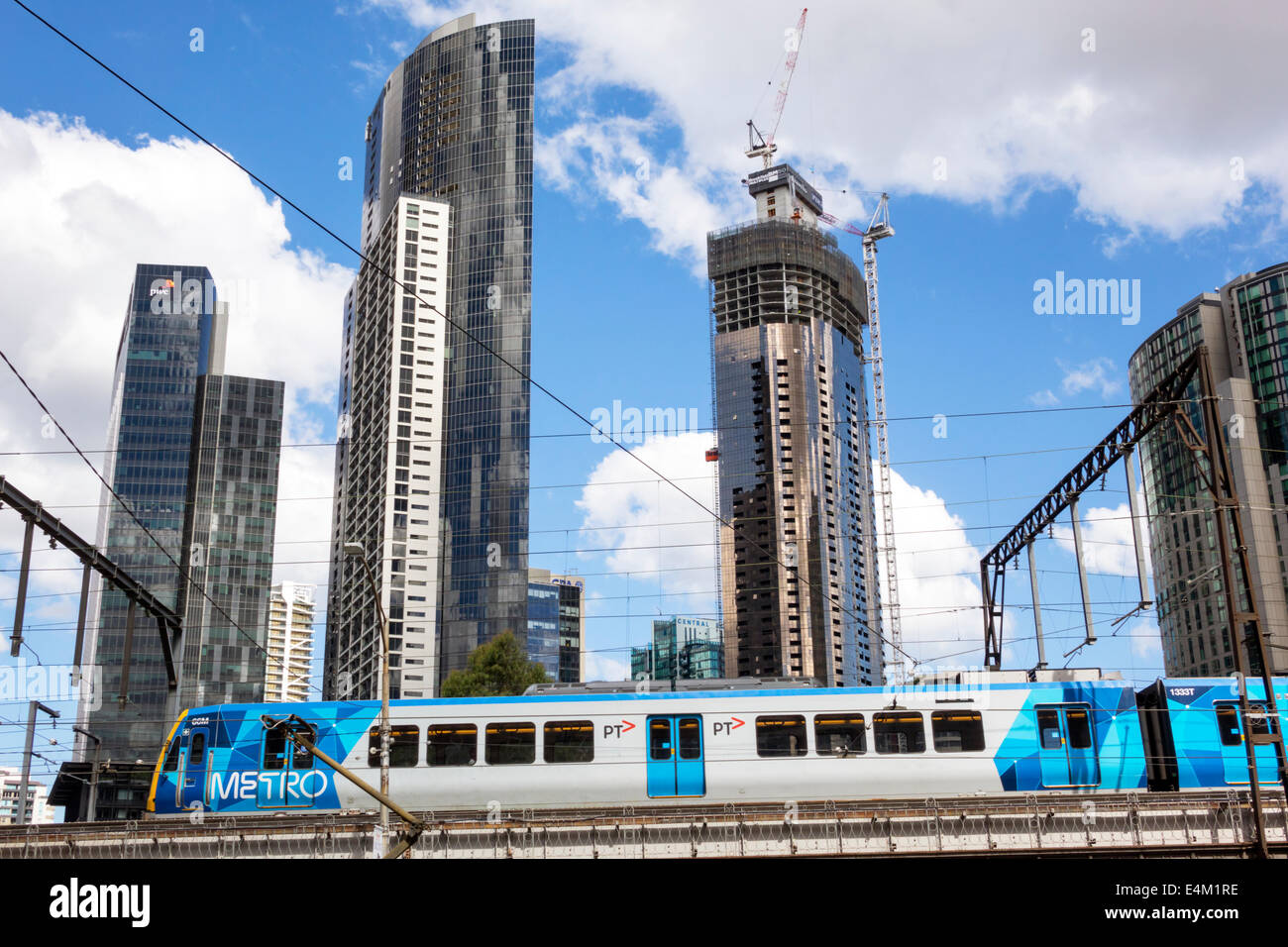 Metro Trains Melbourne Stock Photos & Metro Trains Melbourne Stock ...