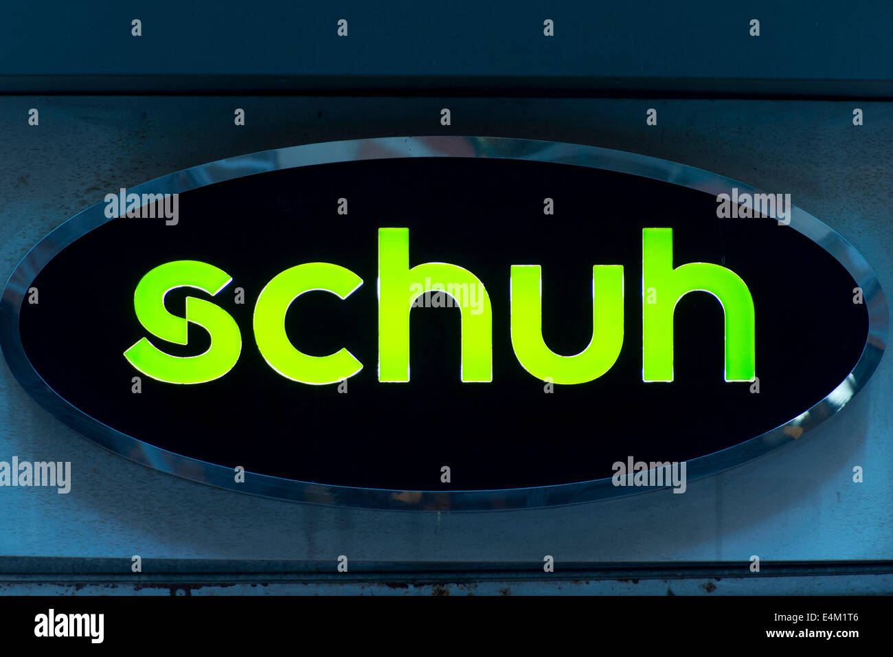schuh store sign Stock Photo - Alamy