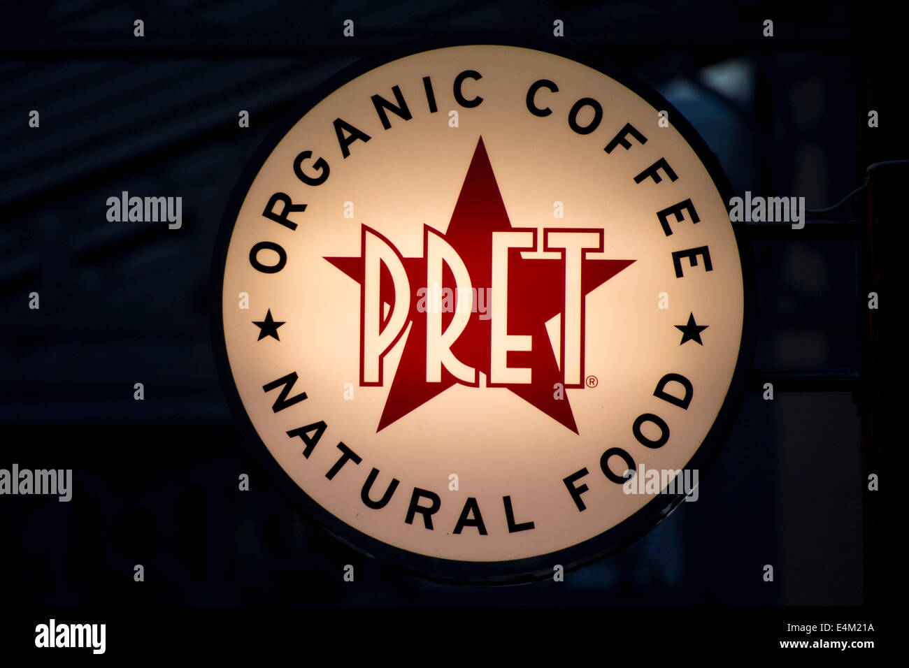 Pret logo hi-res stock photography and images - Alamy