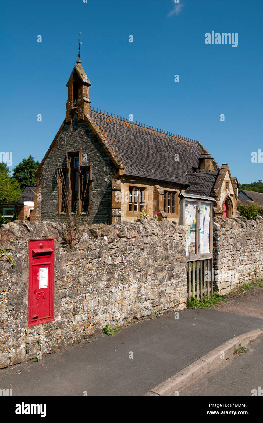 The village hall, Combrook, Warwickshire, England, UK Stock Photo - Alamy