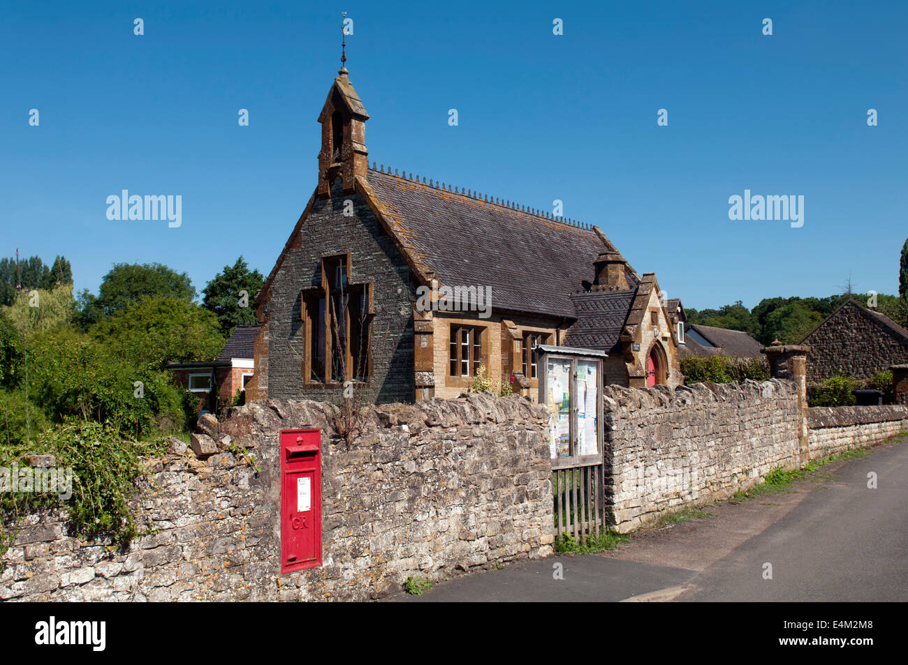 The village hall, Combrook, Warwickshire, England, UK Stock Photo - Alamy