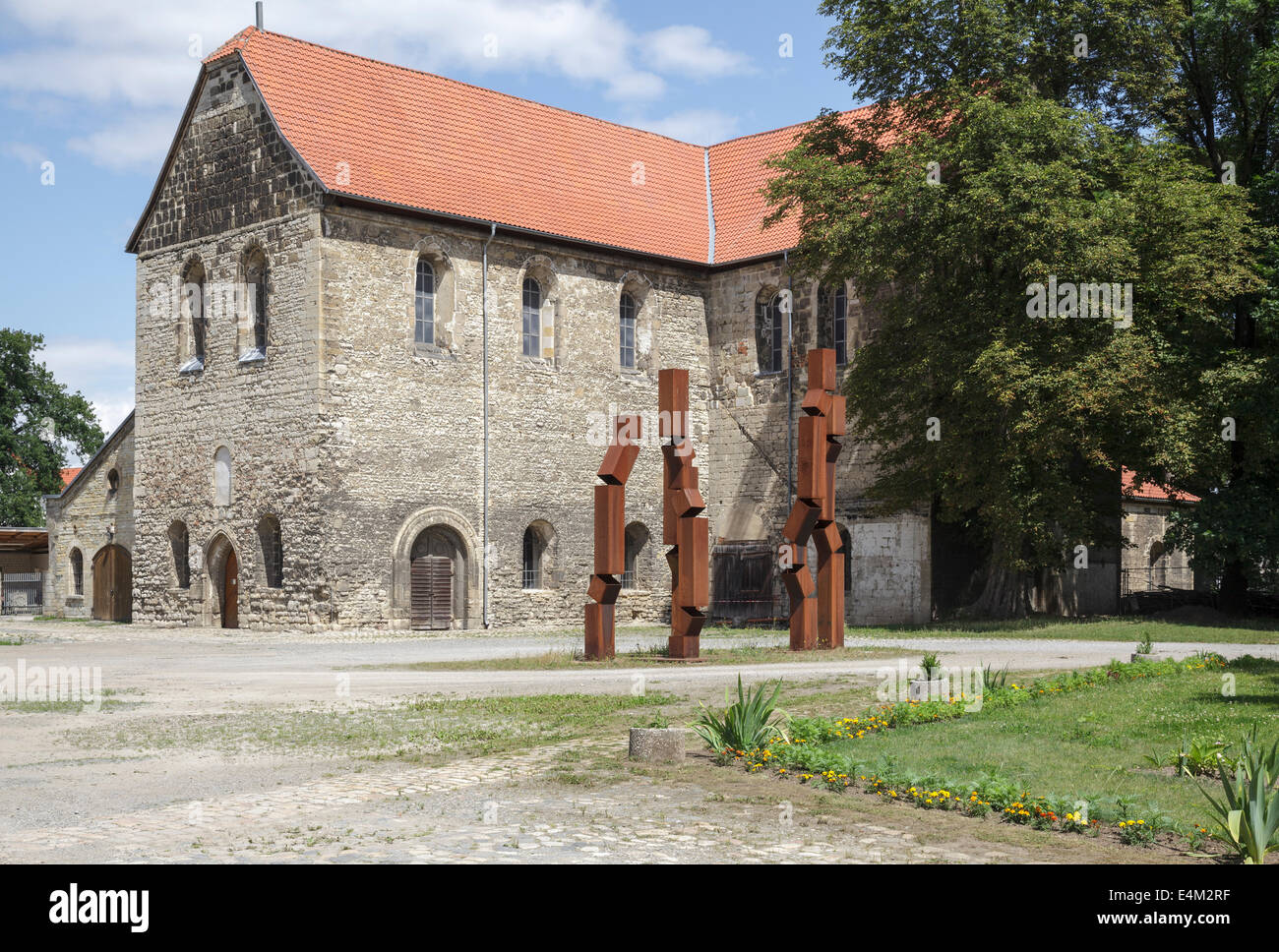 Saint Burchardi Church, Halberstadt, Saxony Anhalt, Germany Stock Photo ...