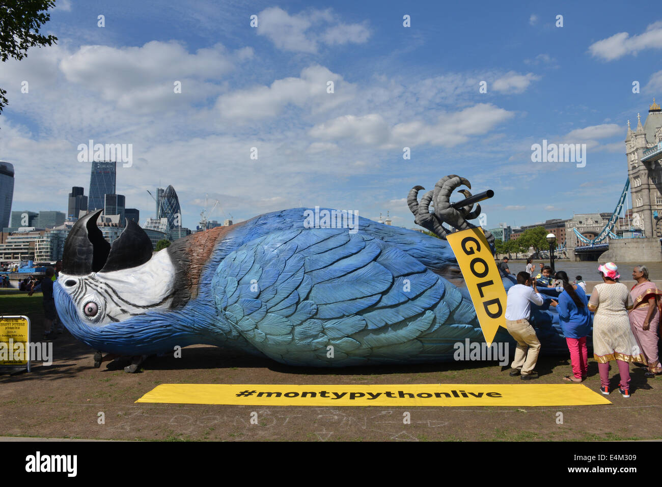 City Hall, Queens Walk, London, UK. 14th July 2014. A very large dead ...
