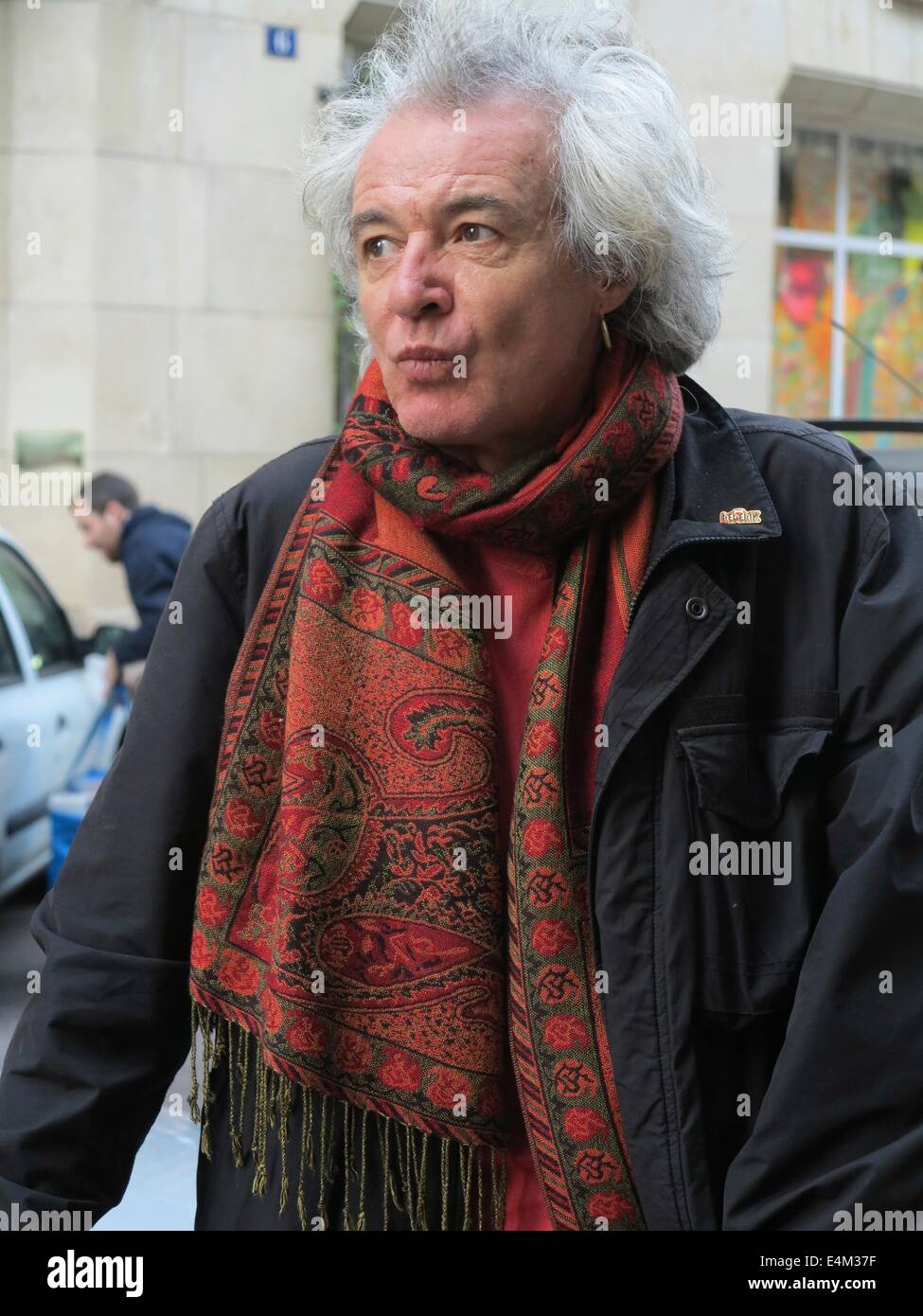 French scarf hi-res stock photography and images - Alamy