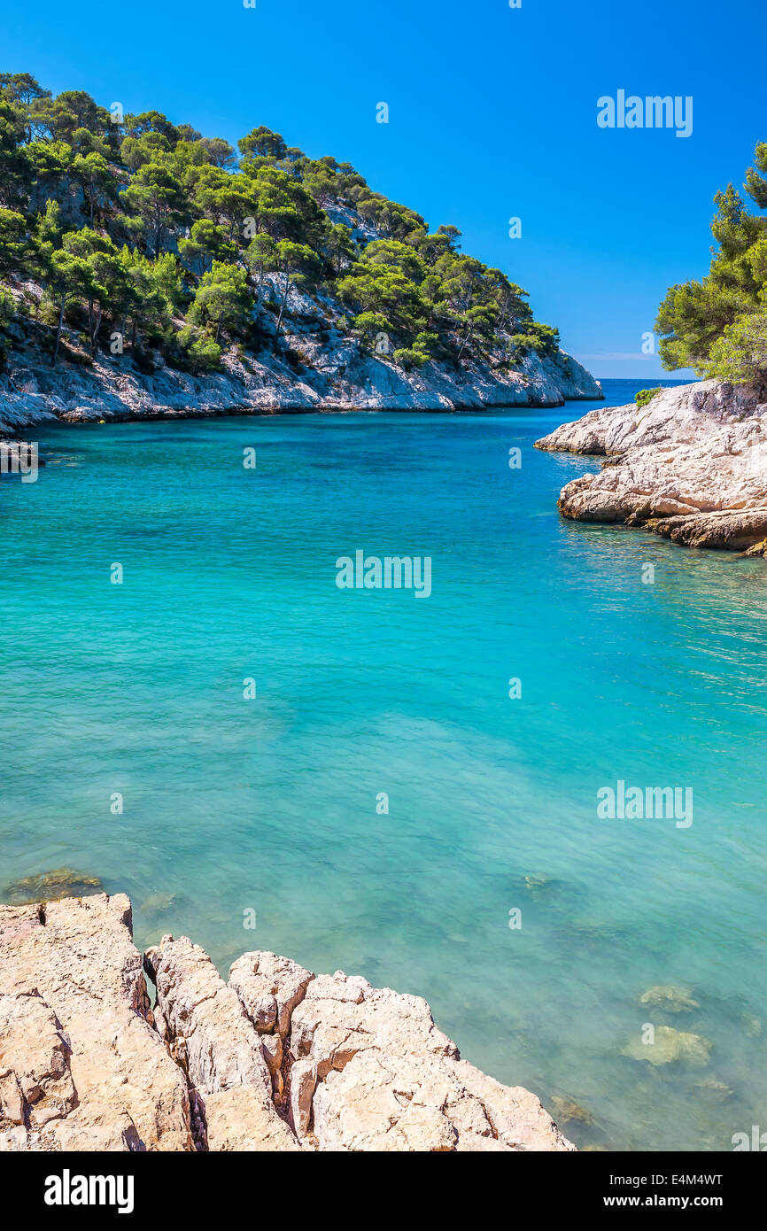 Calanques of Port Pin in Cassis, near Marseille, France Stock Photo - Alamy