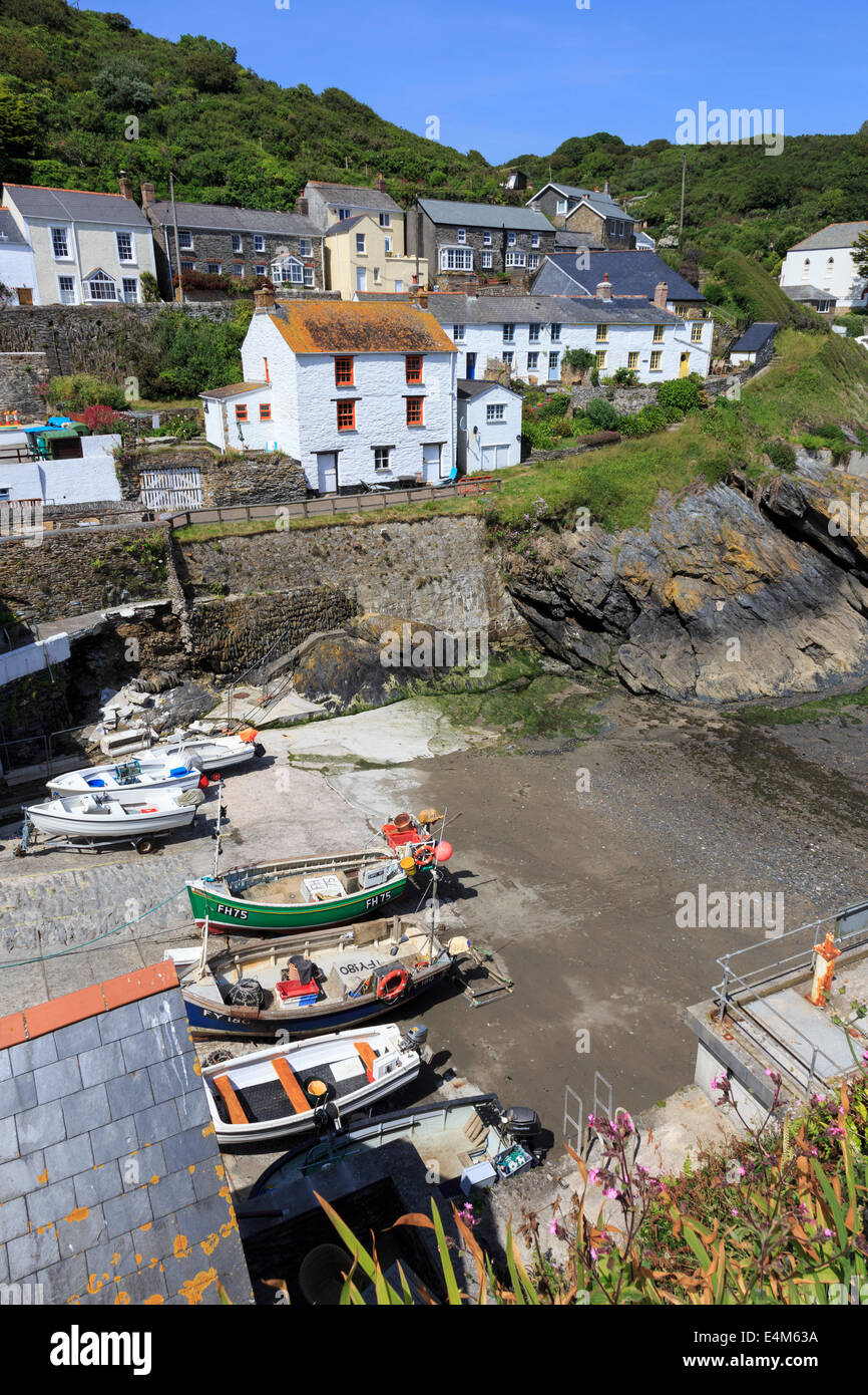 portloe cornwall england uk Stock Photo - Alamy