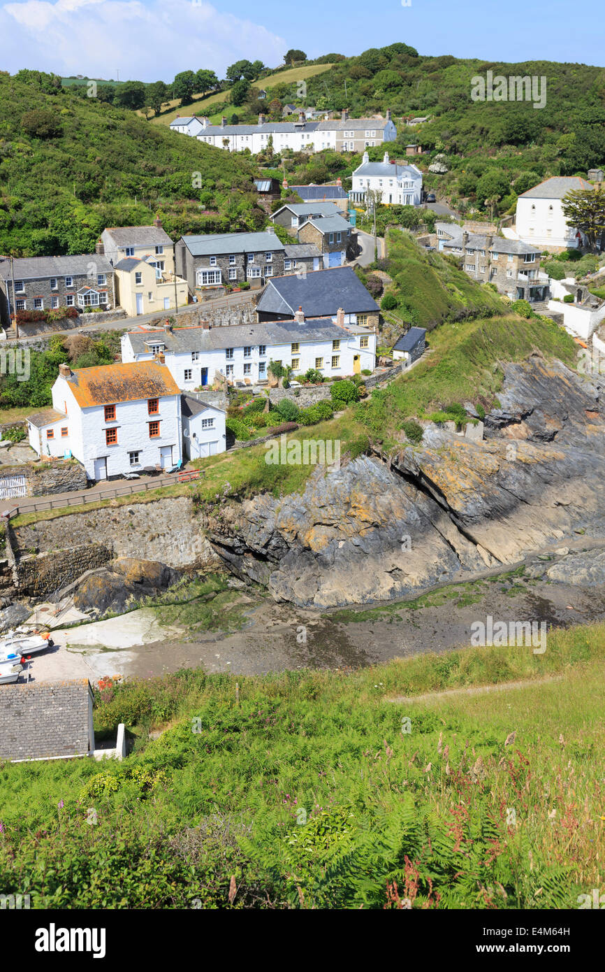 portloe cornwall england uk Stock Photo - Alamy