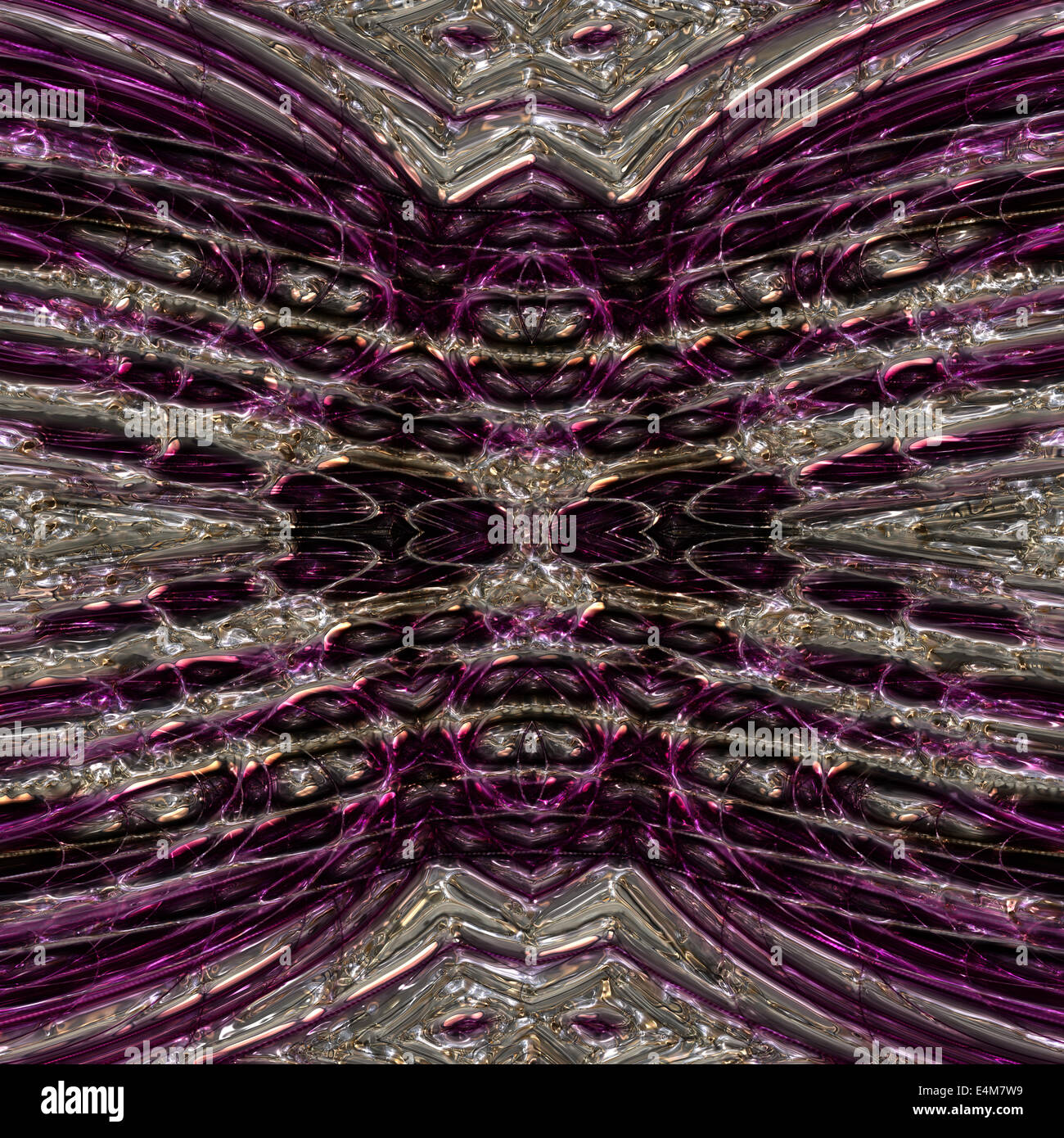 Wonderful abstract illustrated glass pattern Stock Photo - Alamy