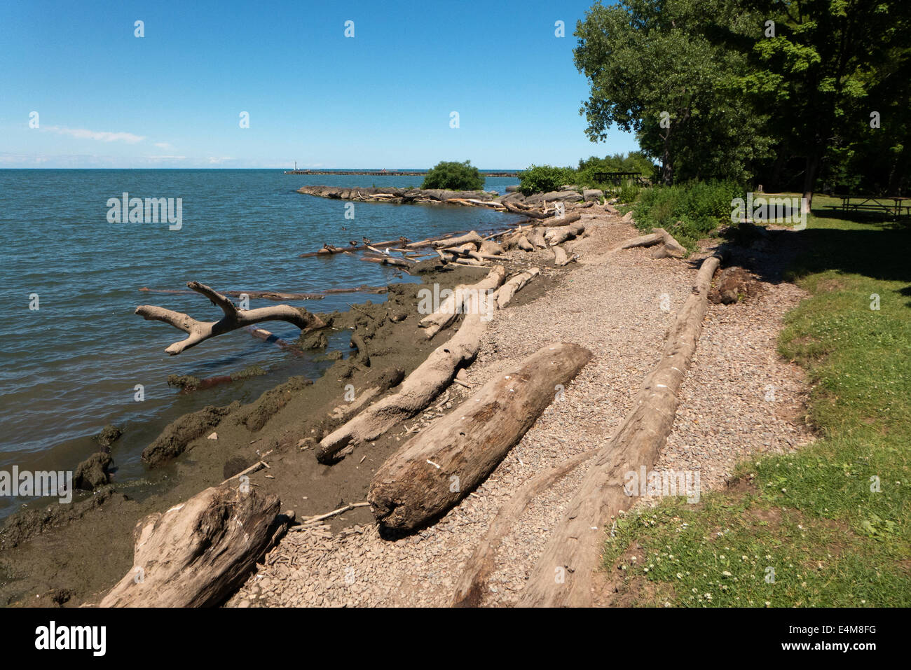 Lake Ontario shoreline Stock Photo - Alamy