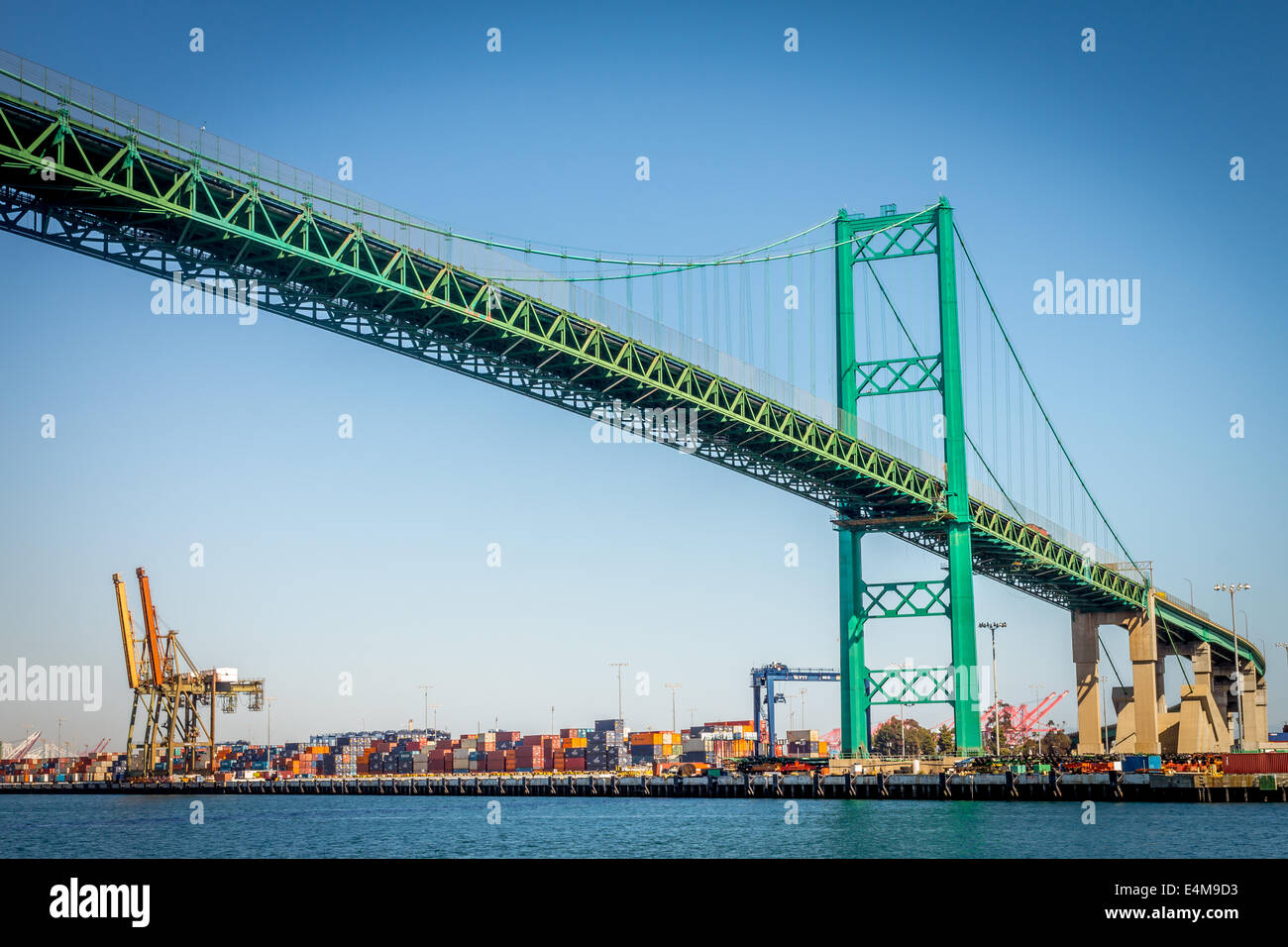 Vincent Thomas Bridge Stock Photo - Alamy