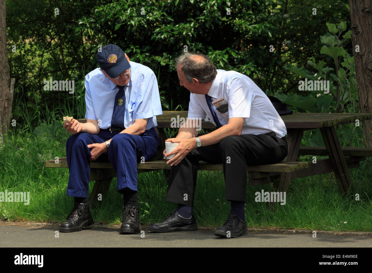 Railway ticket collector hi-res stock photography and images - Alamy