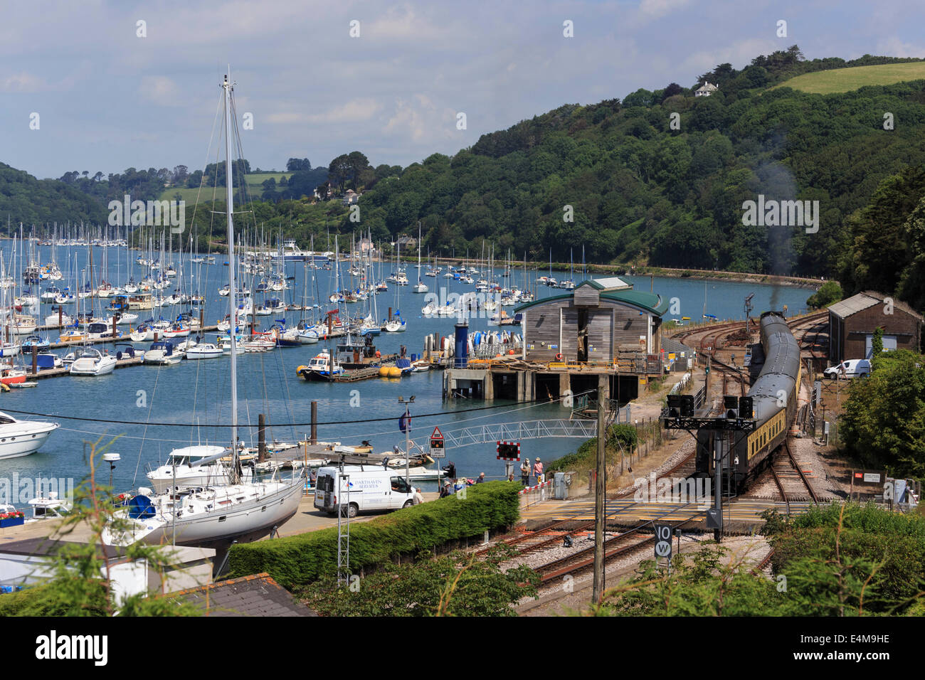 kingswear devon england Stock Photo - Alamy