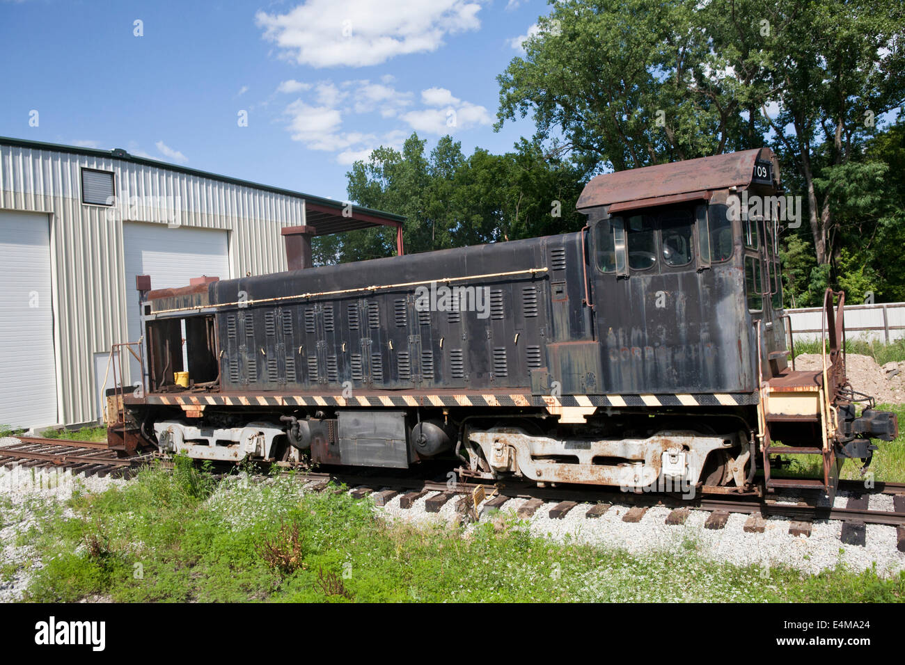 Switcher locomotive railroad hi-res stock photography and images - Alamy