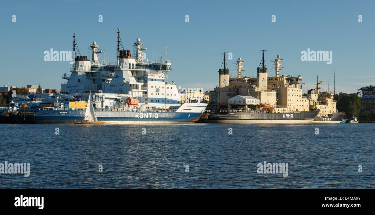 The icebreaker fleet of the Finnish state-owned company Arctia ...