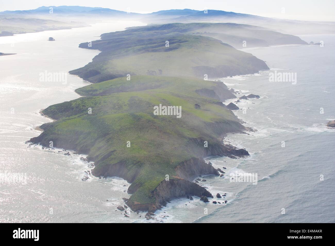Aerial point reyes national seashore hi-res stock photography and ...