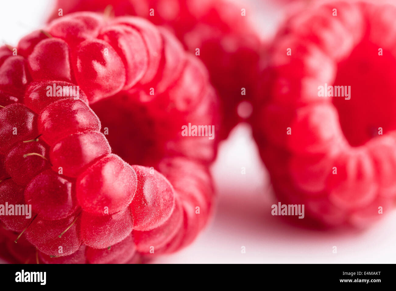 Raspberry Close Up Stock Photo - Alamy