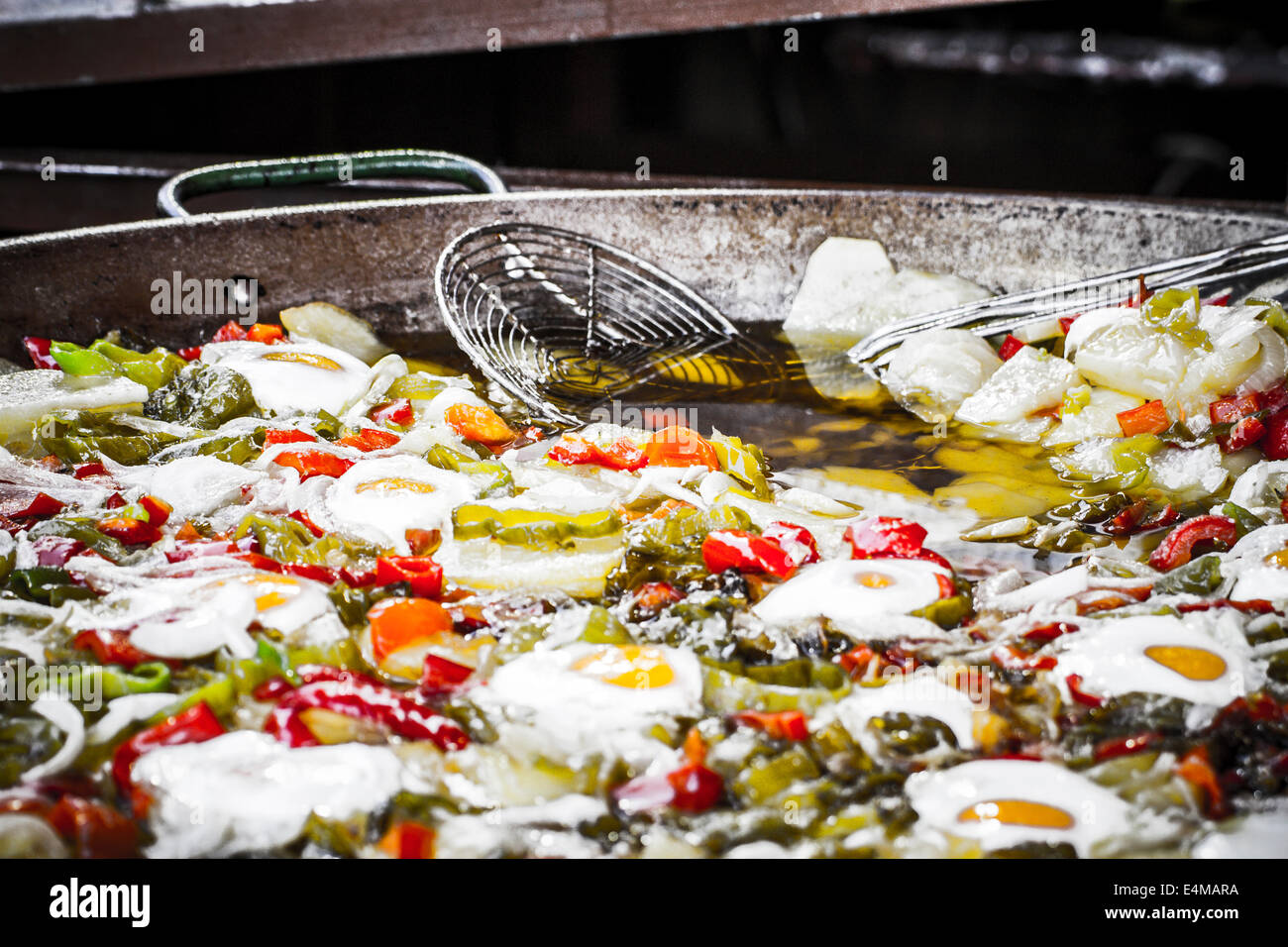 artisan food stalls, cheese, meat, stuffed into a medieval fair Stock ...