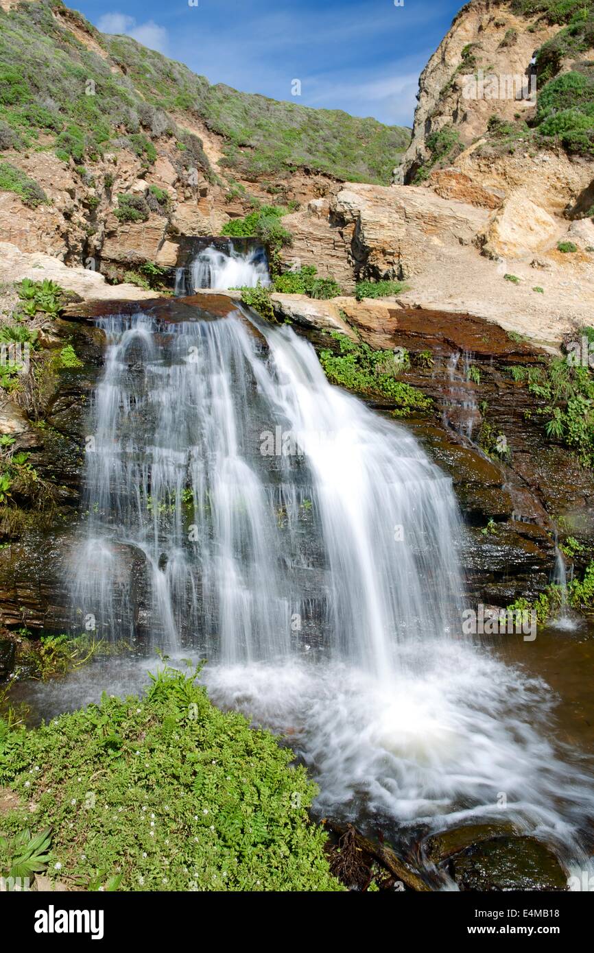Alamere Falls in Point Reyes, California Stock Photo - Alamy
