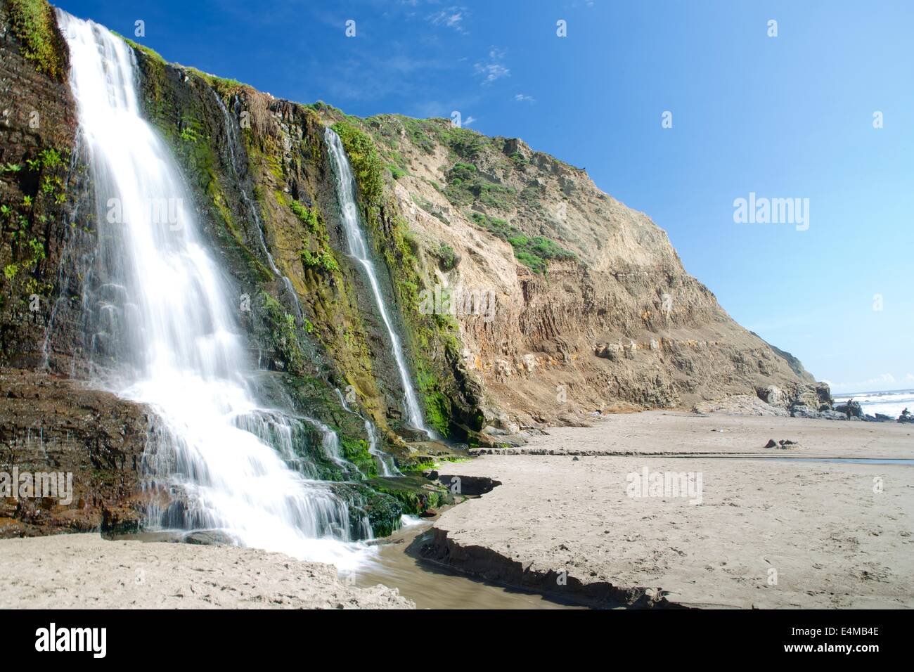 Alamere Falls in Point Reyes, California Stock Photo - Alamy