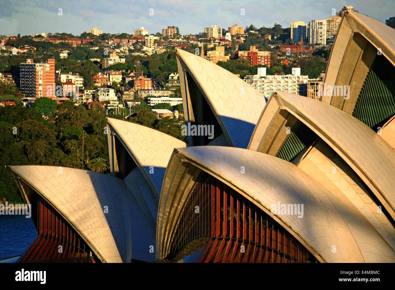 Close up of Sydney Opera House and Sydney, Australia Stock Photo - Alamy