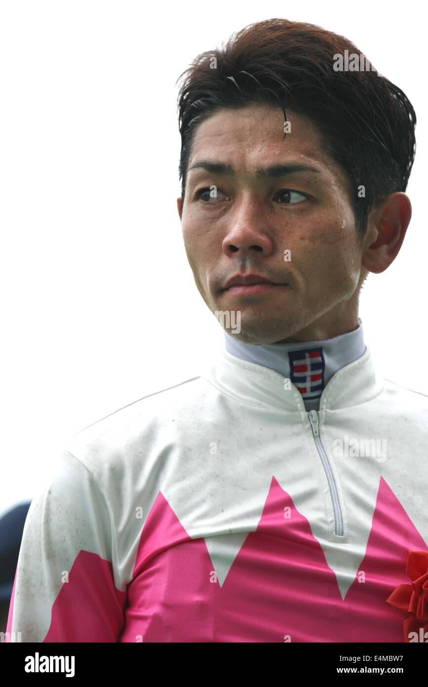 Aichi, Japan. 13th July, 2014. Keita Tosaki Horse Racing : Jockey Keita ...