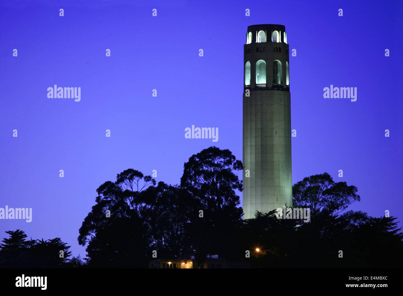 Coit tower in california hi-res stock photography and images - Alamy