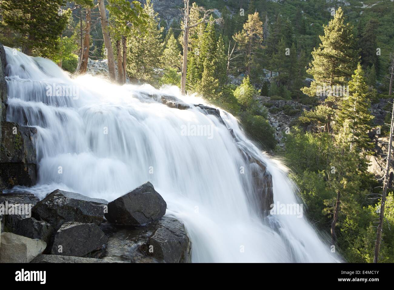 Eagle Falls in Lake Tahoe, California Stock Photo - Alamy