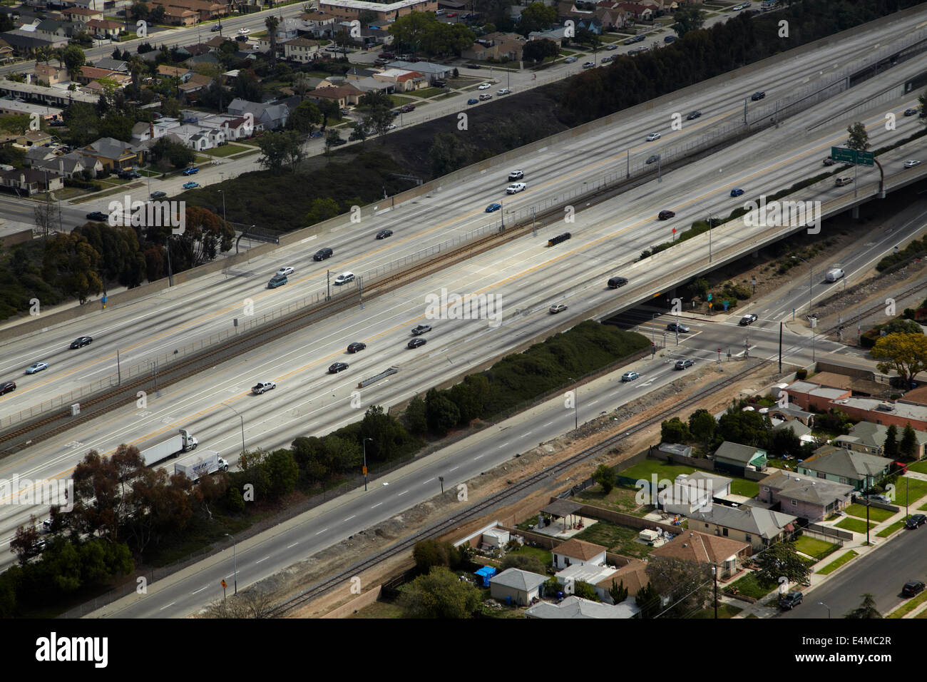 Interstate 105 or I-105, aka Glenn Anderson Freeway and Century Freeway ...