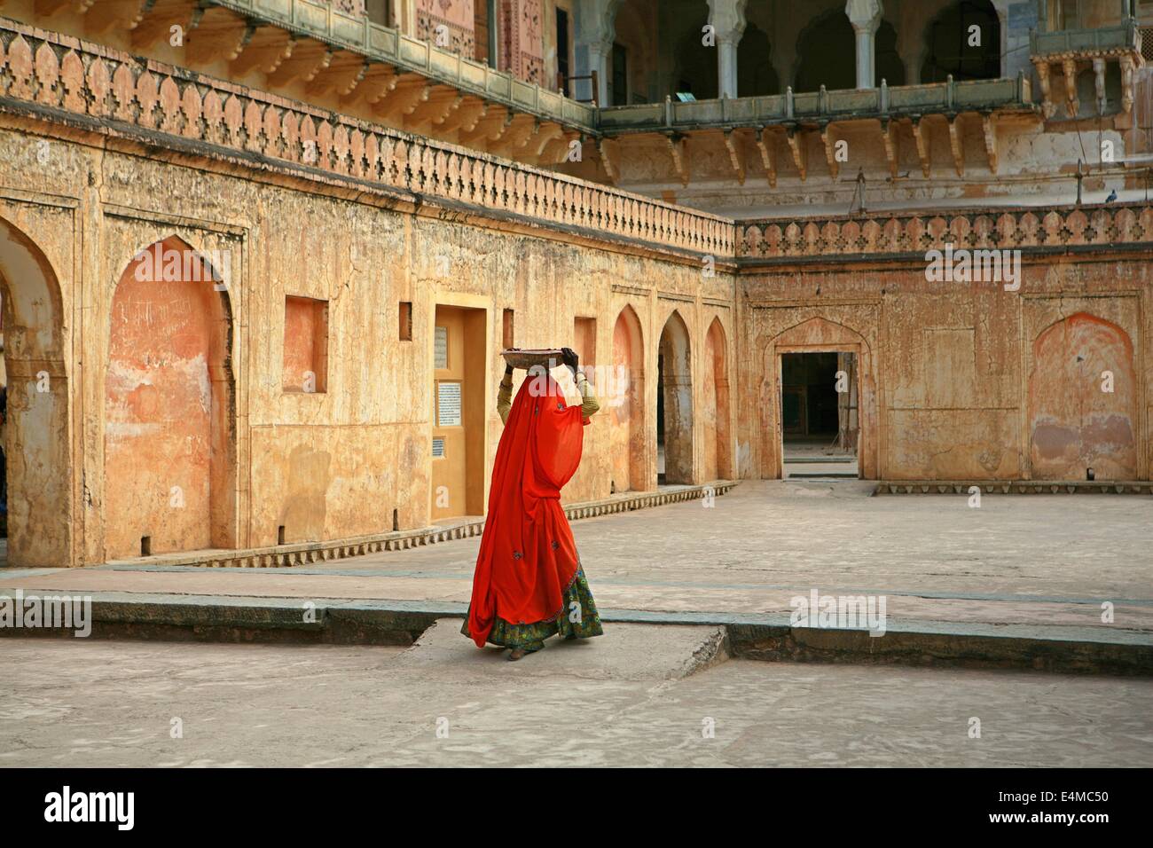 Red fort jaipur hi-res stock photography and images - Alamy