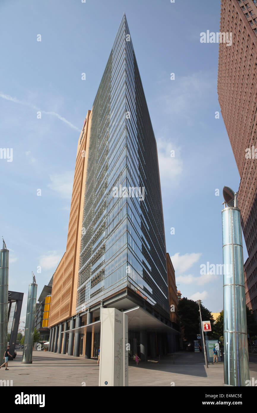 Germany, Berlin, Mitte, Potsdamer Platz, Modern office buildings Stock ...