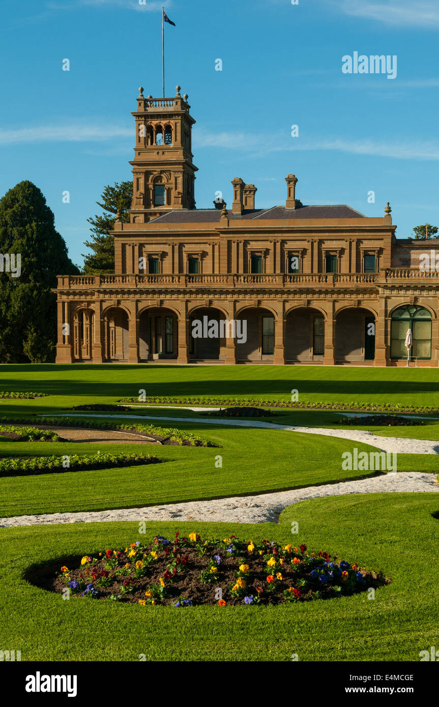 Werribee Mansion, Werribee, Victoria, Australia Stock Photo - Alamy
