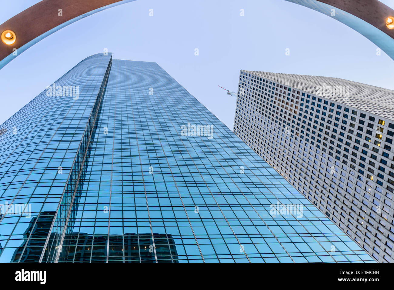 Buildings in urban Downtown Houston Stock Photo - Alamy