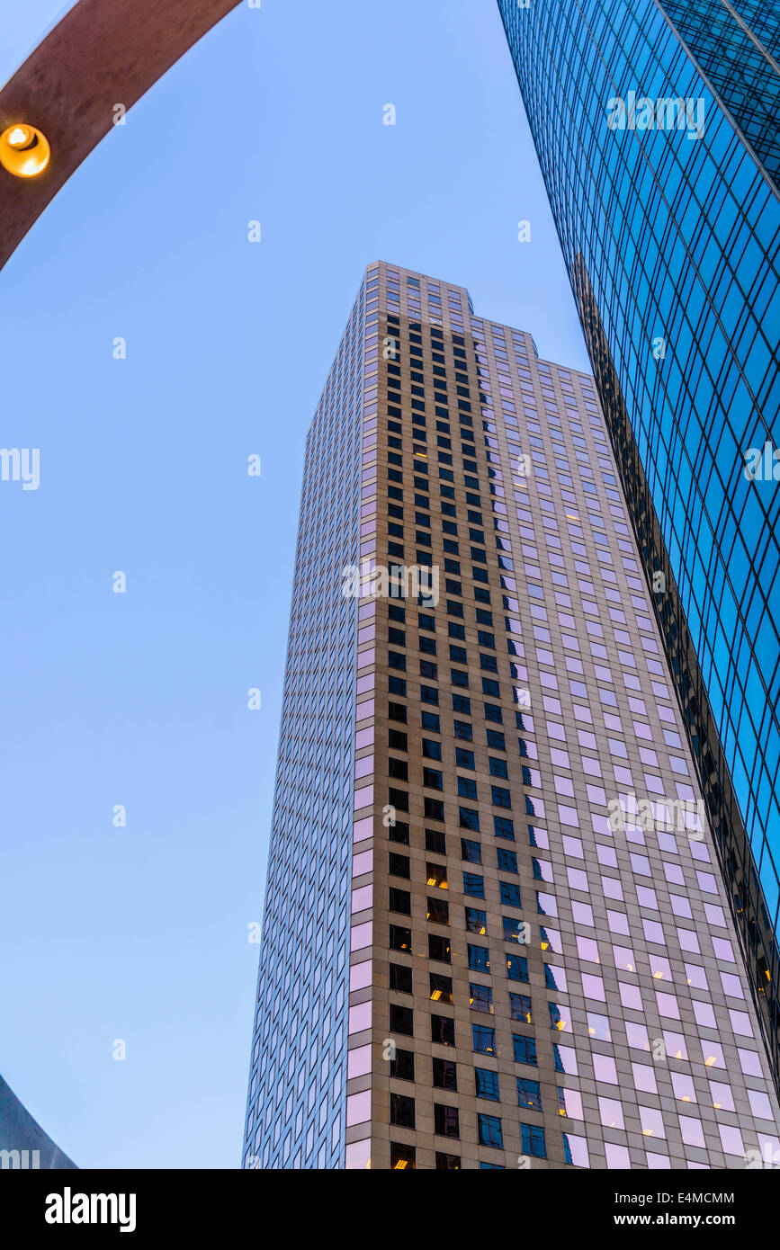 Buildings in urban Downtown Houston Stock Photo - Alamy