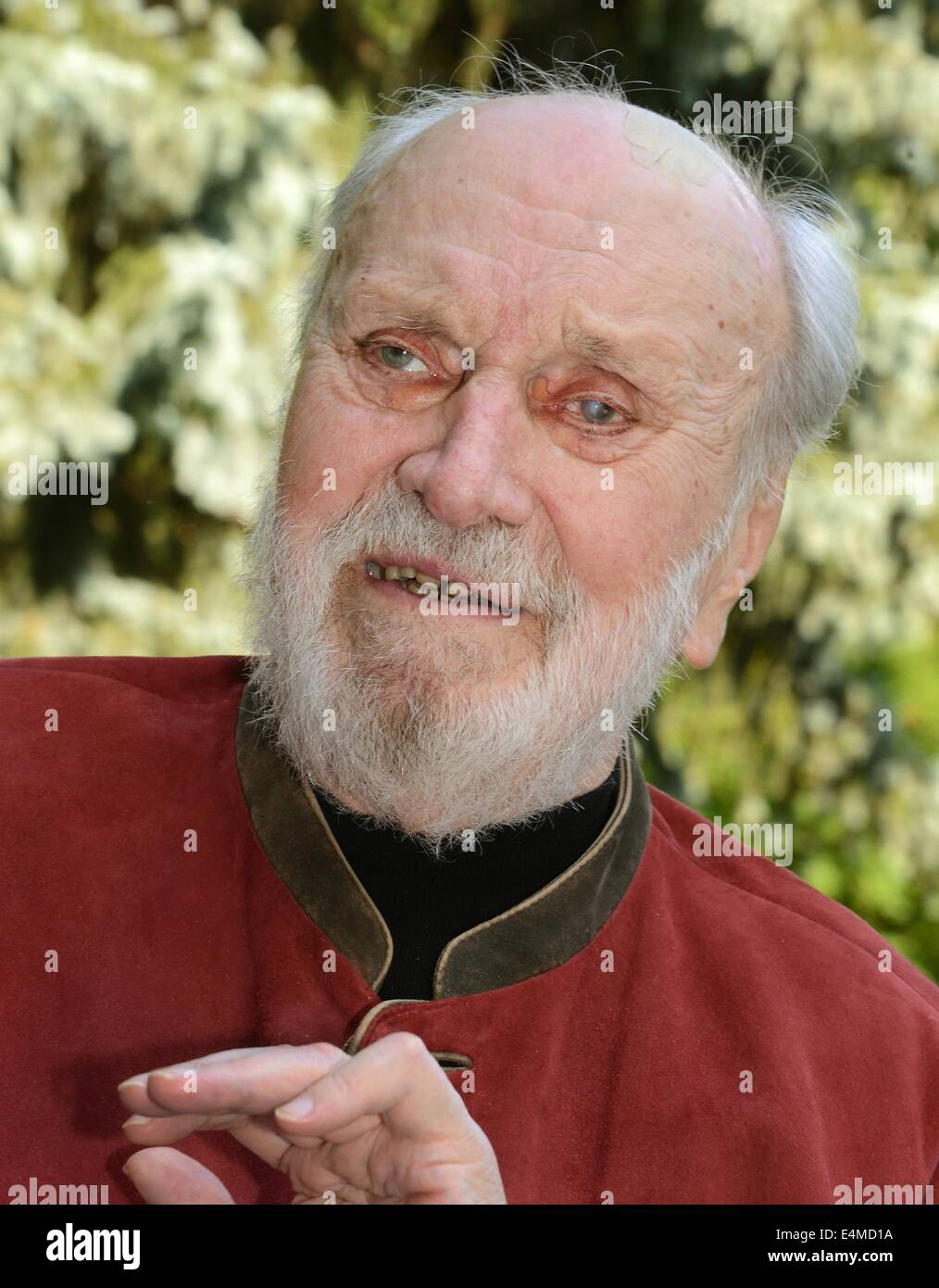 Leipzig, Germany. 27th June, 2014. Conductor Kurt Masur is pictured in ...