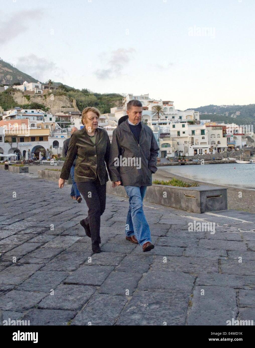 FILE - An archive picture dated 14 April 2014 shows German Chancellor ...