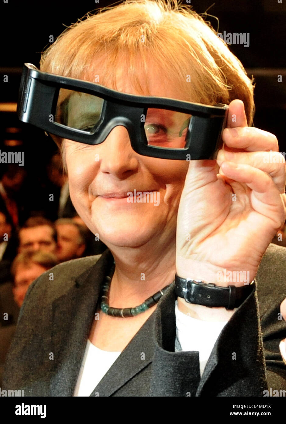 FILE - An archive picture dated shows German Chancellor Angela Merkel ...