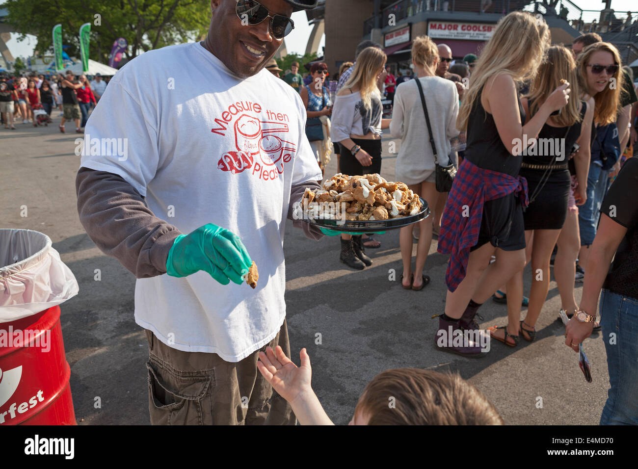 People at Summerfest in Milwaukee, Wisconsin, USA Stock Photo - Alamy